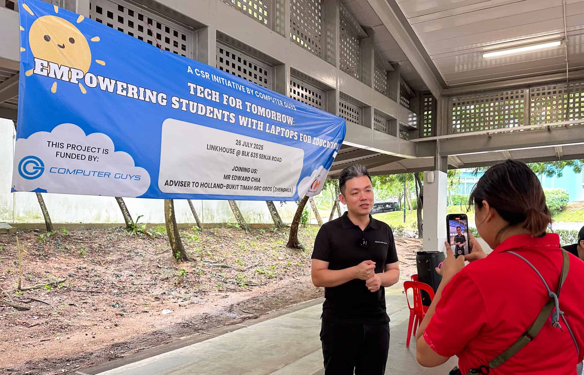 Giving Back with Heart: A Successful CSR Event by Singapore Computer ...